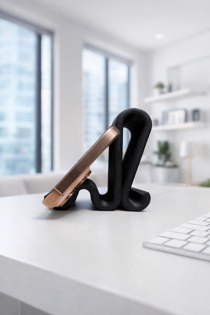 Minimalist Phone/iphone/samsung/google Stand | Modern Desk iPhone Stand ...