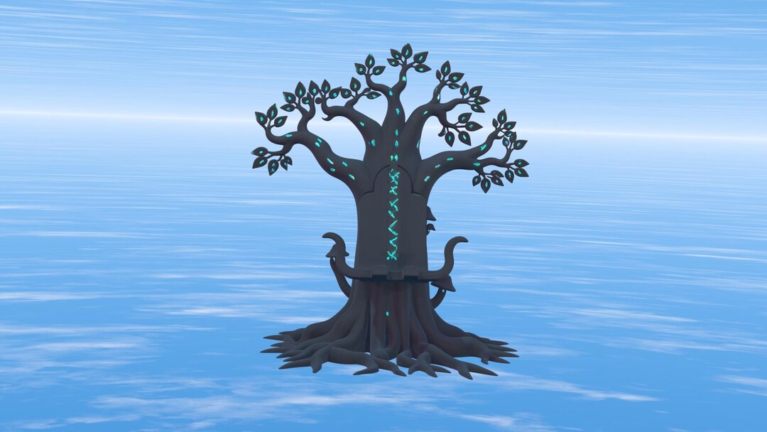 Cartoon Tree Phone Stand | 3D Printable STL | Resin and FDM Ready ...