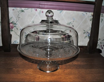 Glass cake dome | Etsy