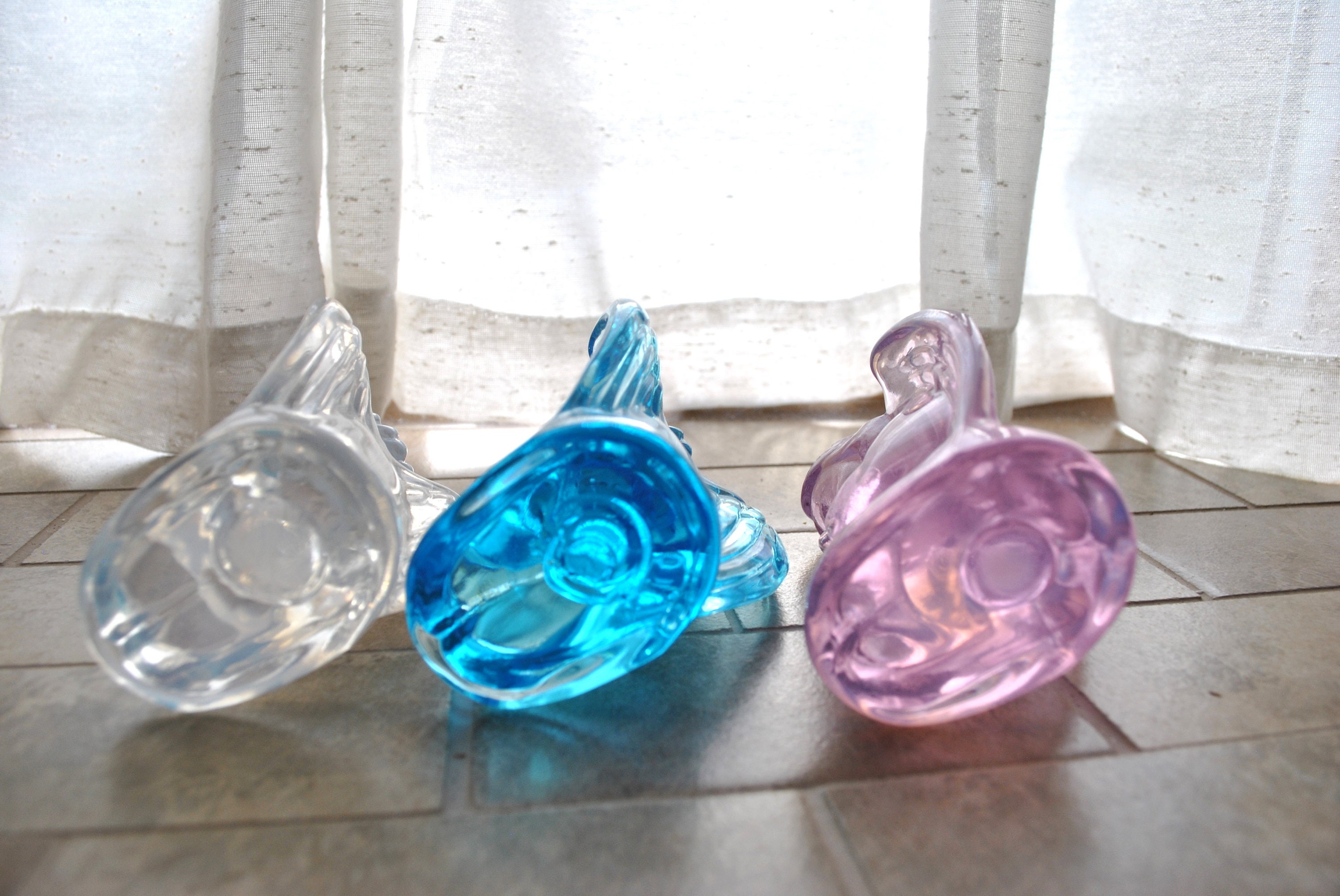 Mosser Glass Praying Angel Your Choice of Crystal Opal, Aqua, or Pink ...