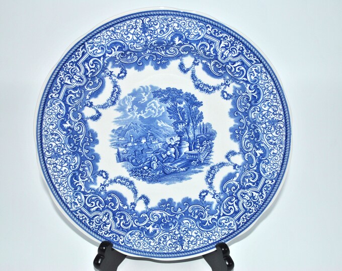 Spode the Blue Room Collection Continental Views 10 1/4-inch Plate - Etsy