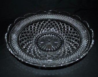 Shallow Glass Bowl - Etsy