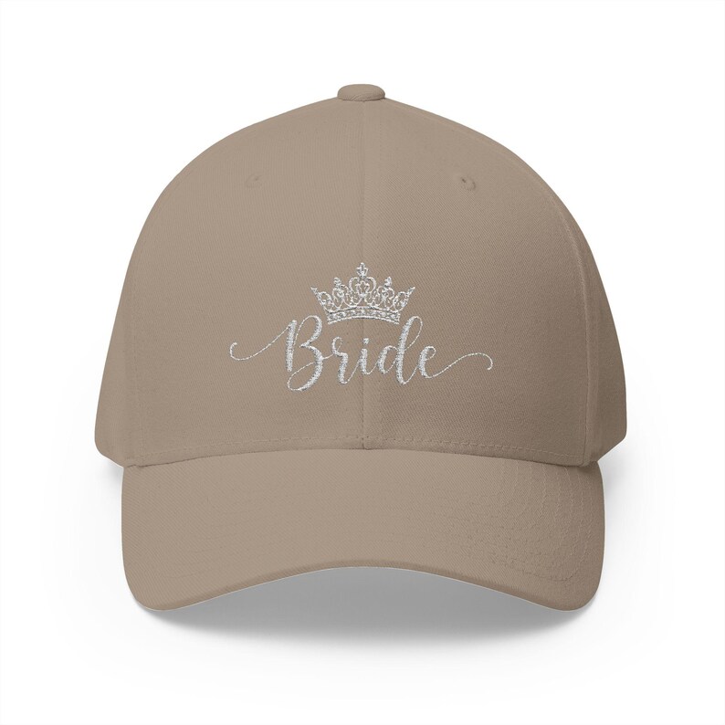 Bride Embroidered Khaki Cap | Bridal Baseball-style Hat - Etsy