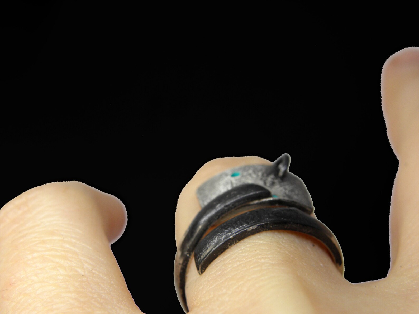 UNIQUE Silver Ring Sculpture Ring Adjustable Ring Art - Etsy