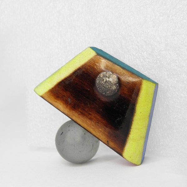 Modern Brooch - Etsy