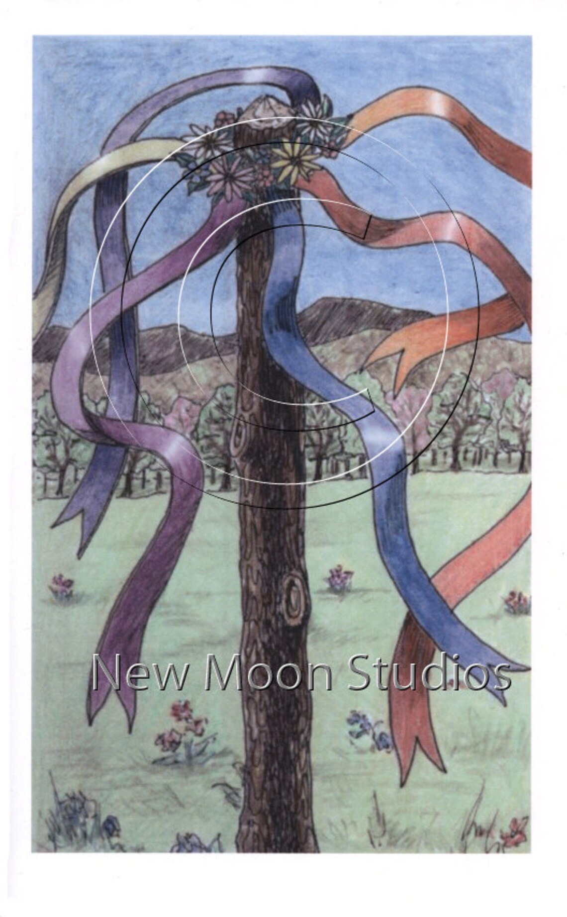 Beltane Sabbat Card (set of 12) - Etsy