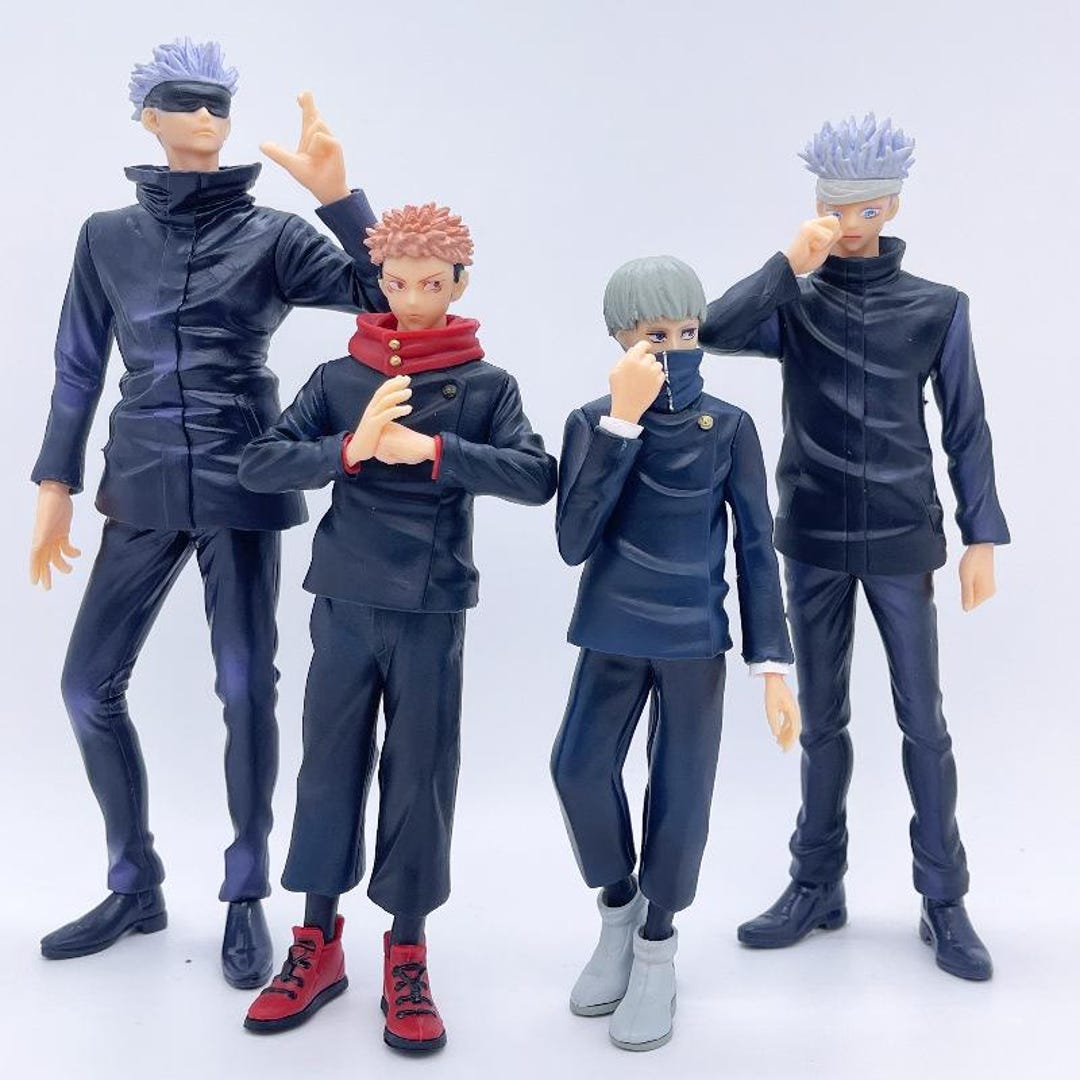 Jujutsu Kaisen Figure Set Gojo Itadori Nanami Inumaki Anime PVC Toys - Etsy