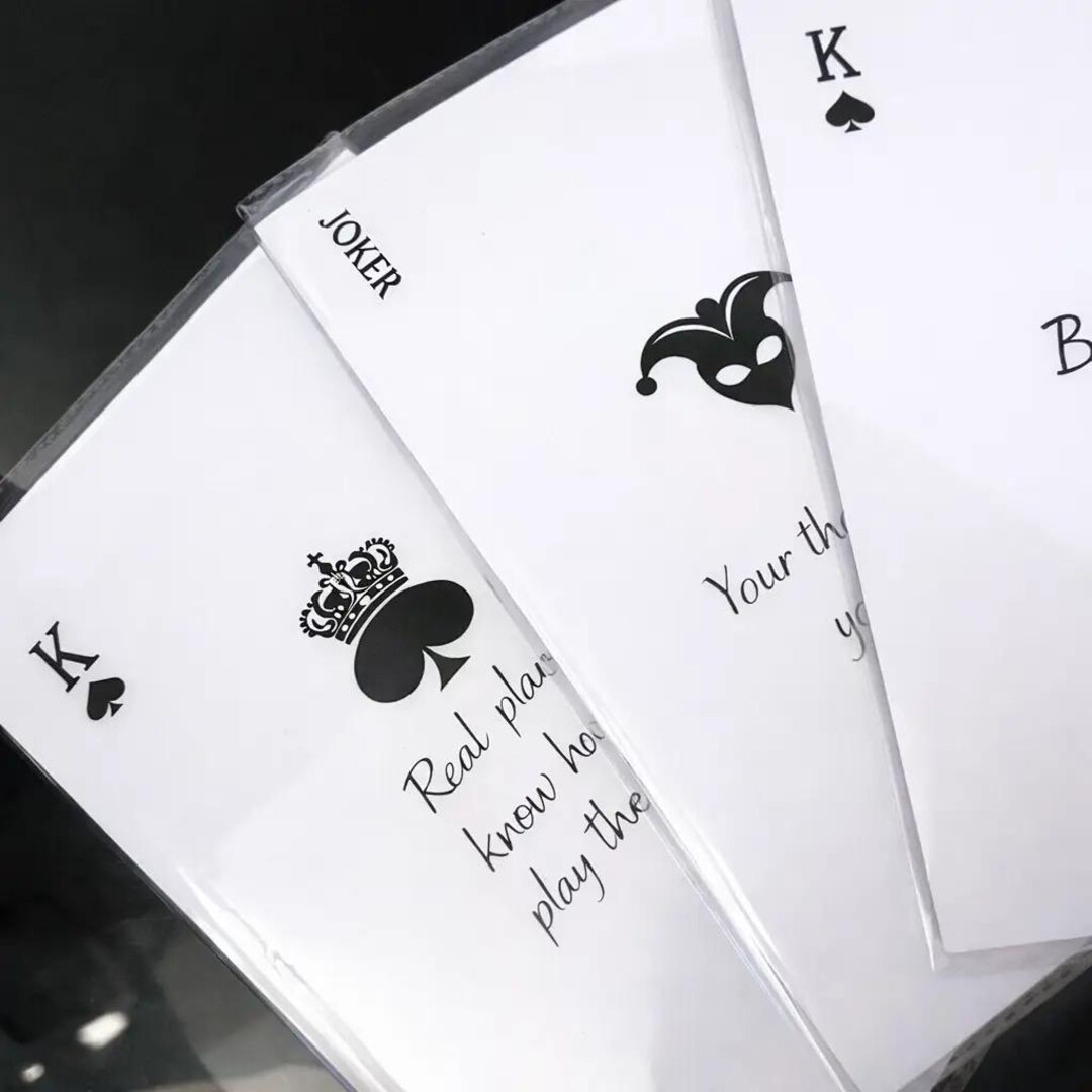 A5 Motivational Card Set (3 Prints) + Free Mini Easel | Playing Card ...
