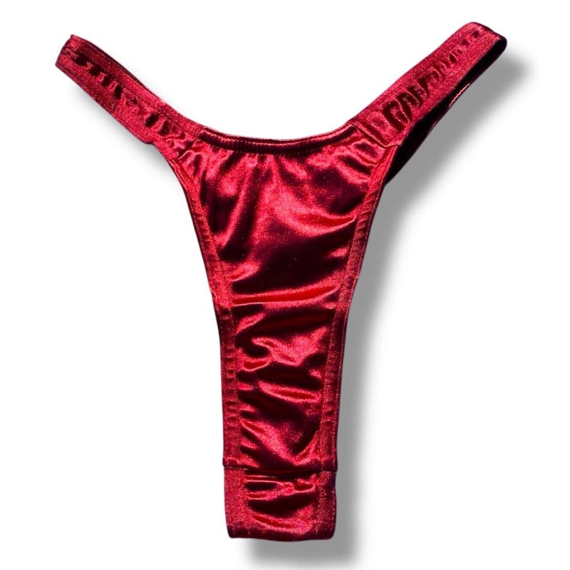 90s Satin Bikini - Etsy