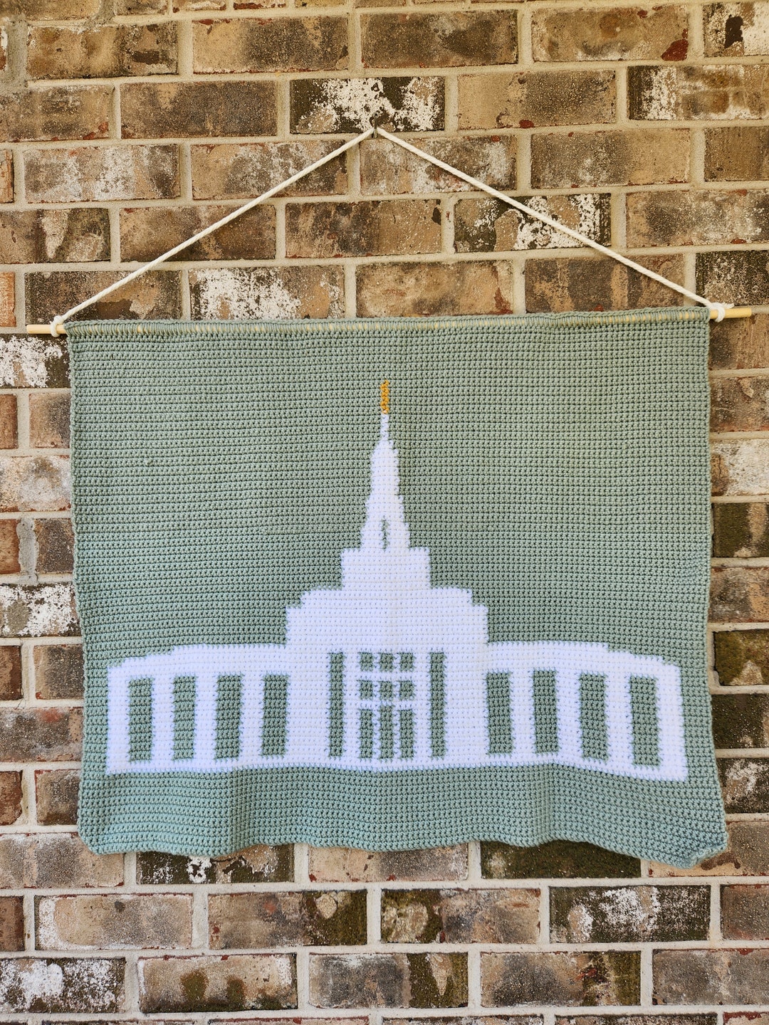 Samoa Temple Crochet Pattern - Etsy