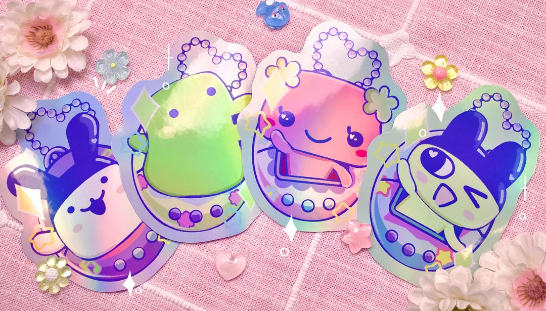 Tamagotchi Sticker Set - Etsy