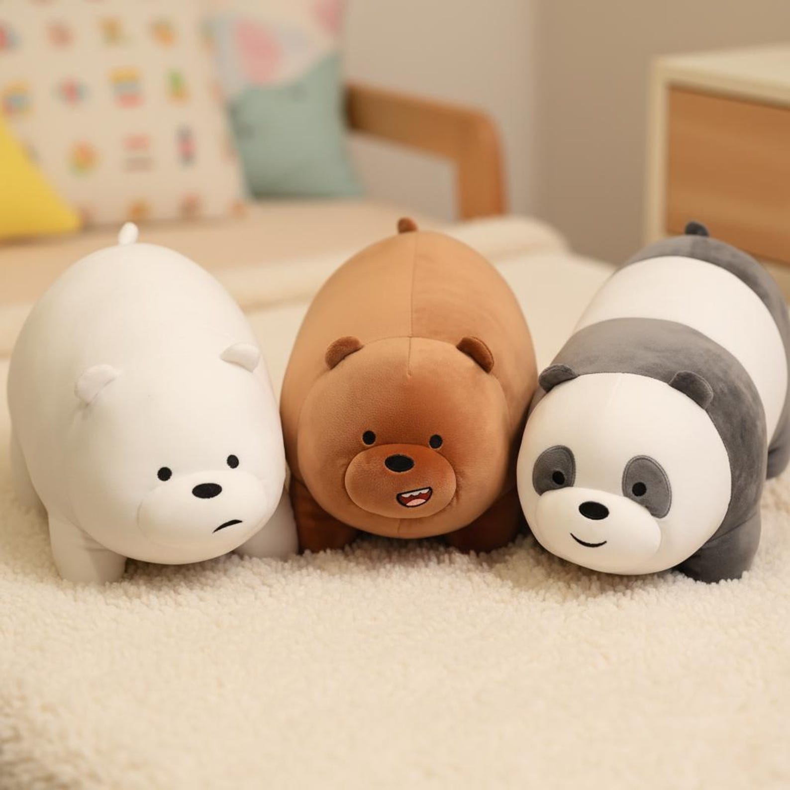 We Bare Bears Plushies