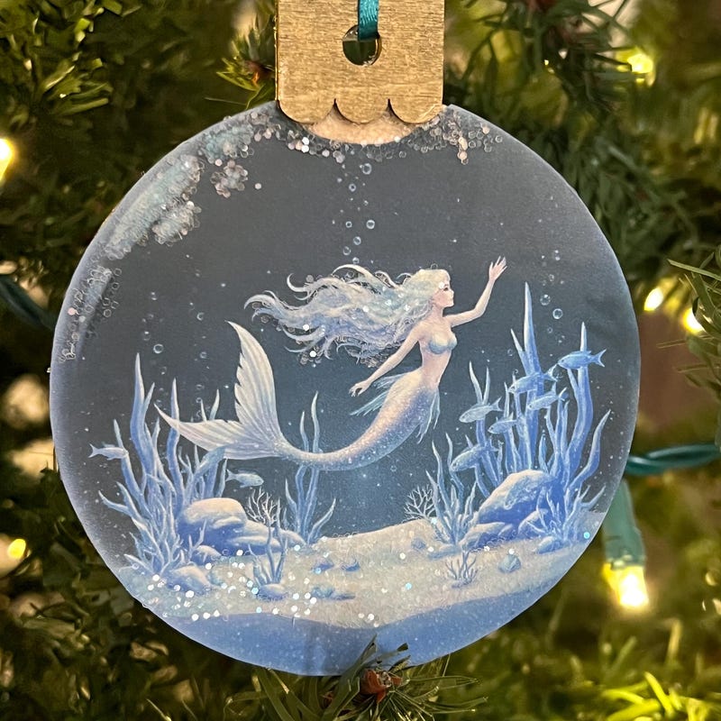 Snow Globes Mermaid - Etsy