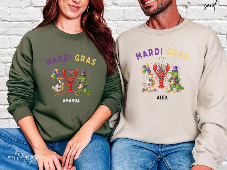 Custom Mardi Gras Shirt, Louisiana Family Vacation Tee - Etsy