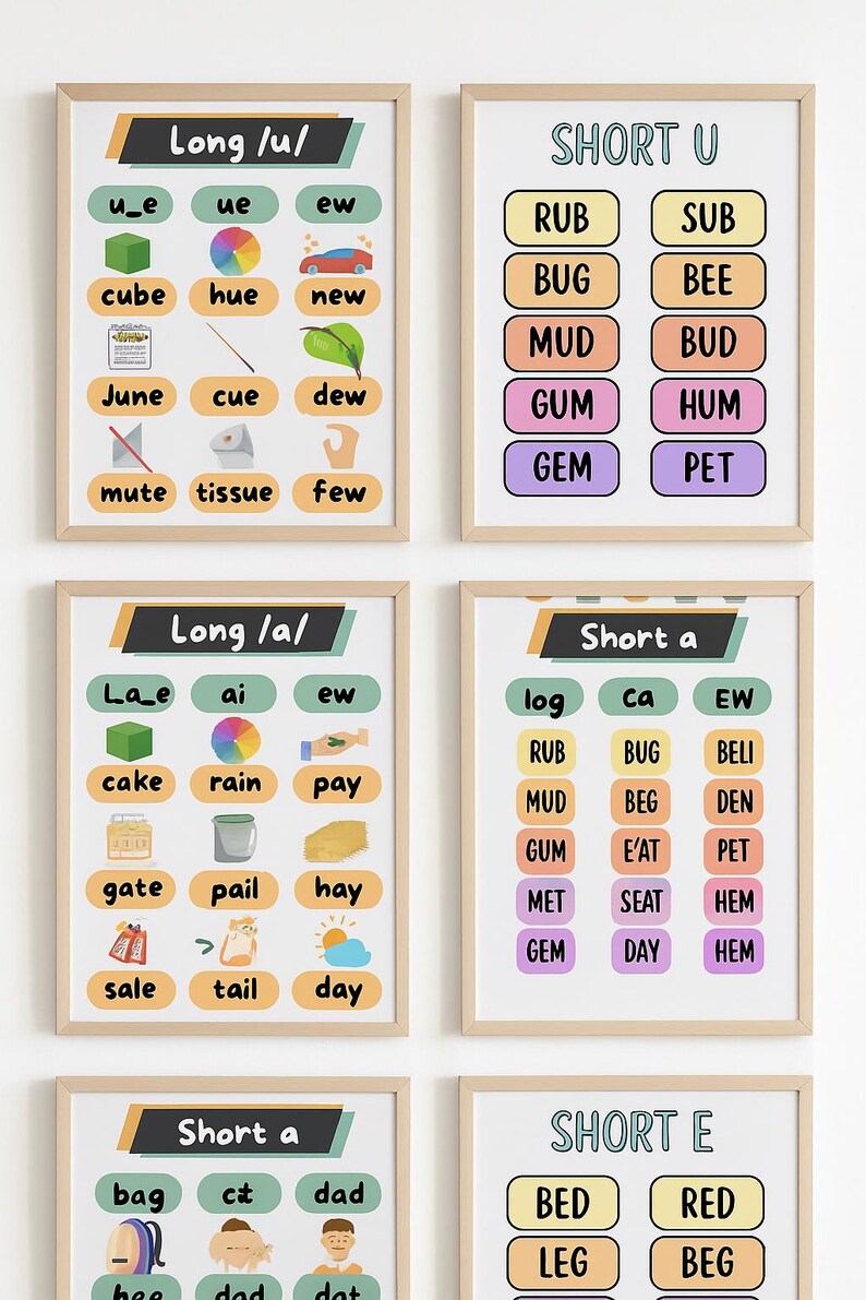 Vowel Activities Bundle | Short & Long Vowel Worksheets | Posters ...