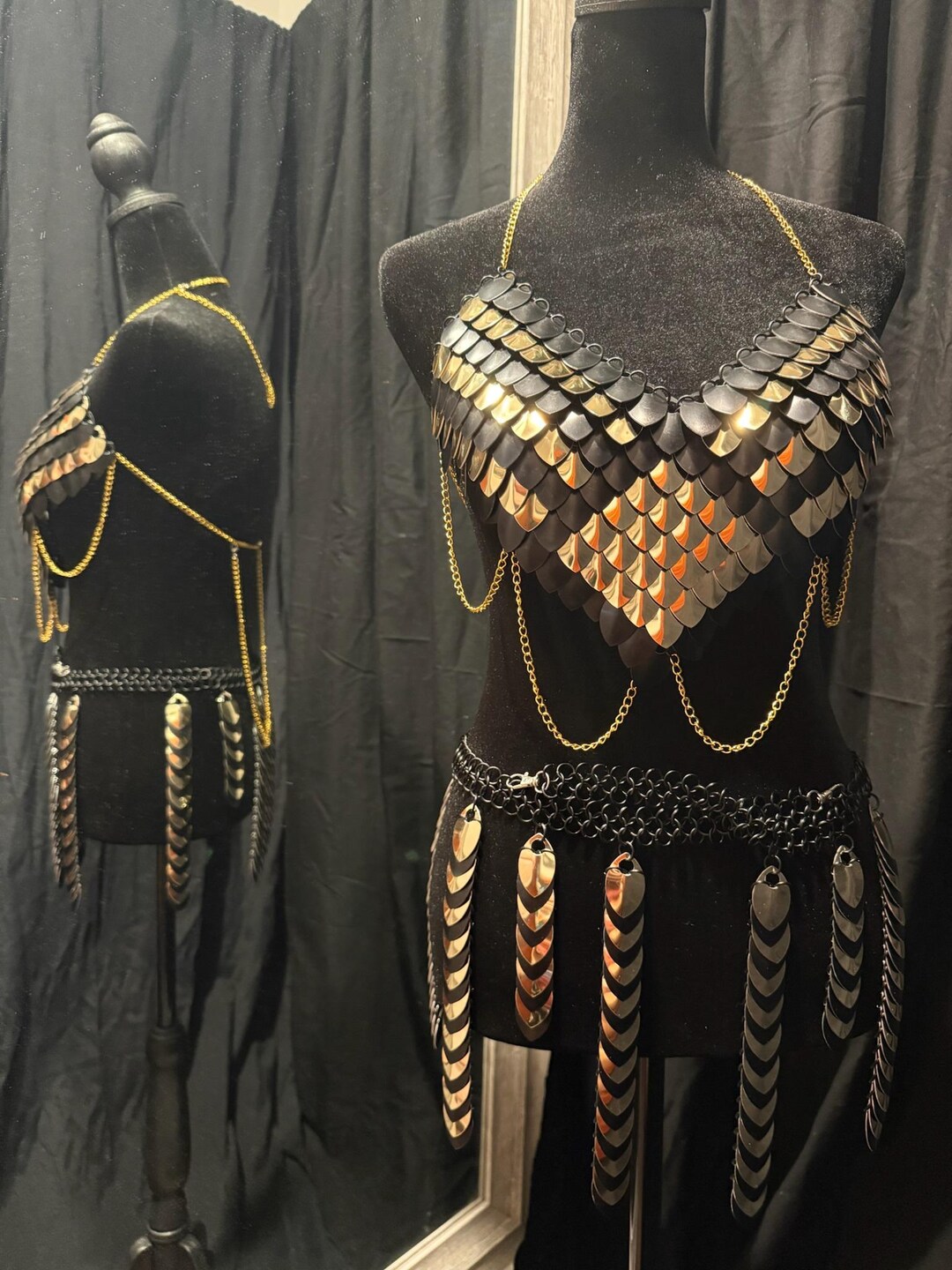 Roman Empire Scalemail Belt - Etsy