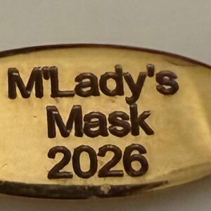 MASQUERADE MARDI GRAS Party Mask in a Gold Beaded and Embroidered ...