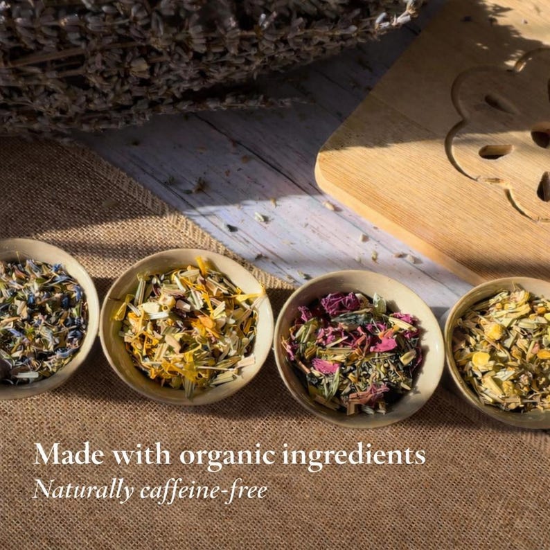 Self Care Gift Box – Herbal Tea & Candle Set, Lavender Relaxation Box ...