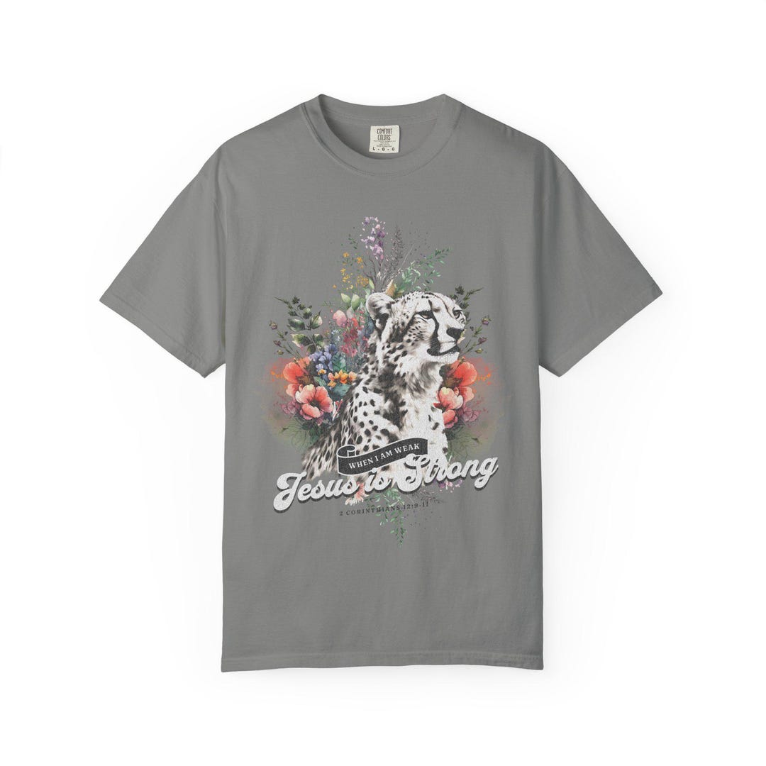 When I Am Weak - Jesus is Strong - Etsy