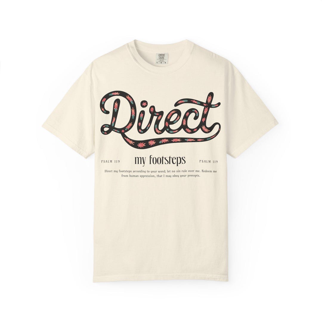 Direct My Footsteps - Etsy