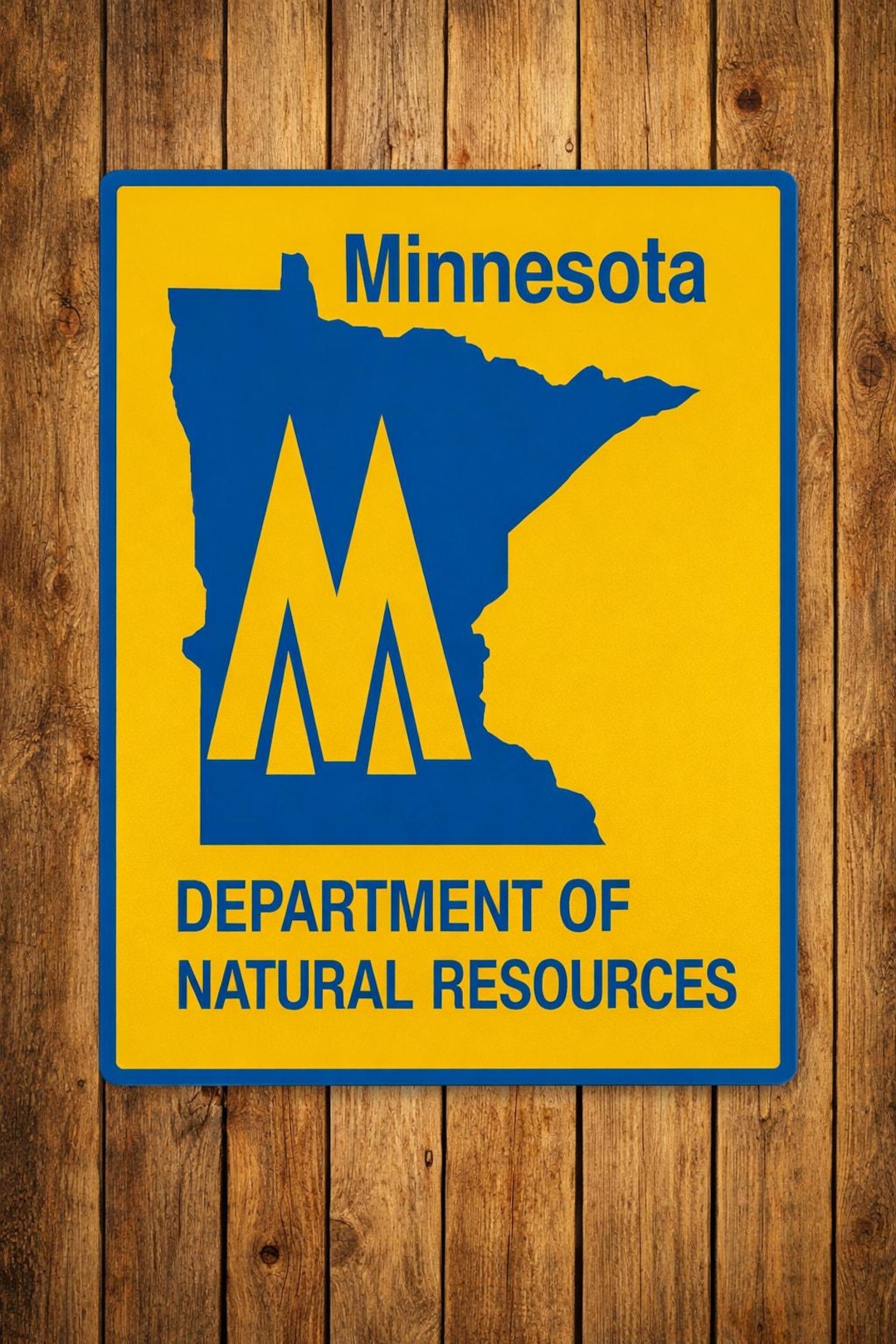 Minnesota DNR Sign Department of Natural Resources Hike Trail Outdoors ...