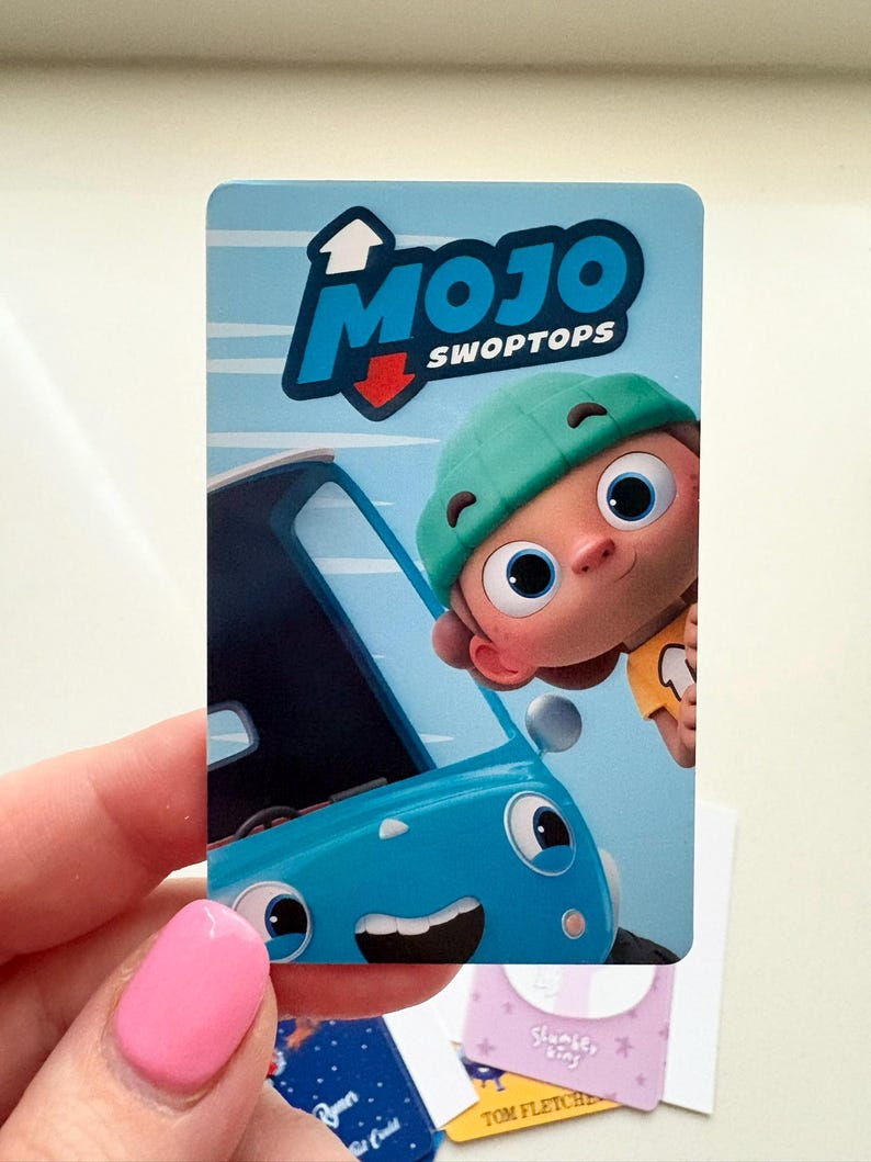 Custom Yoto MYO Card Sticky Labels | Pre-cut Card Labels in Any Design ...