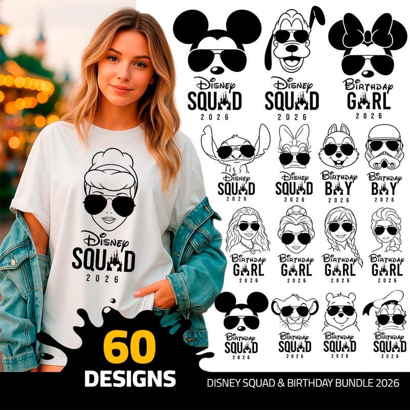Funny Birthday Squad File - Etsy