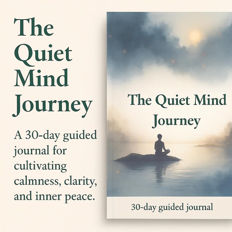 30-day Guided Reflection Journal | the Quiet Mind Journey (PDF) - Etsy