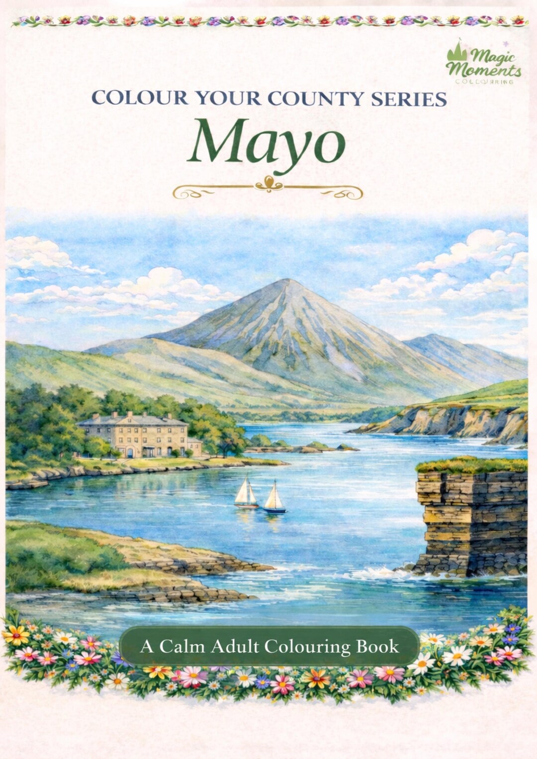 Colour Your County: Mayo| Mindful Adult Colouring Book of Mayo ...