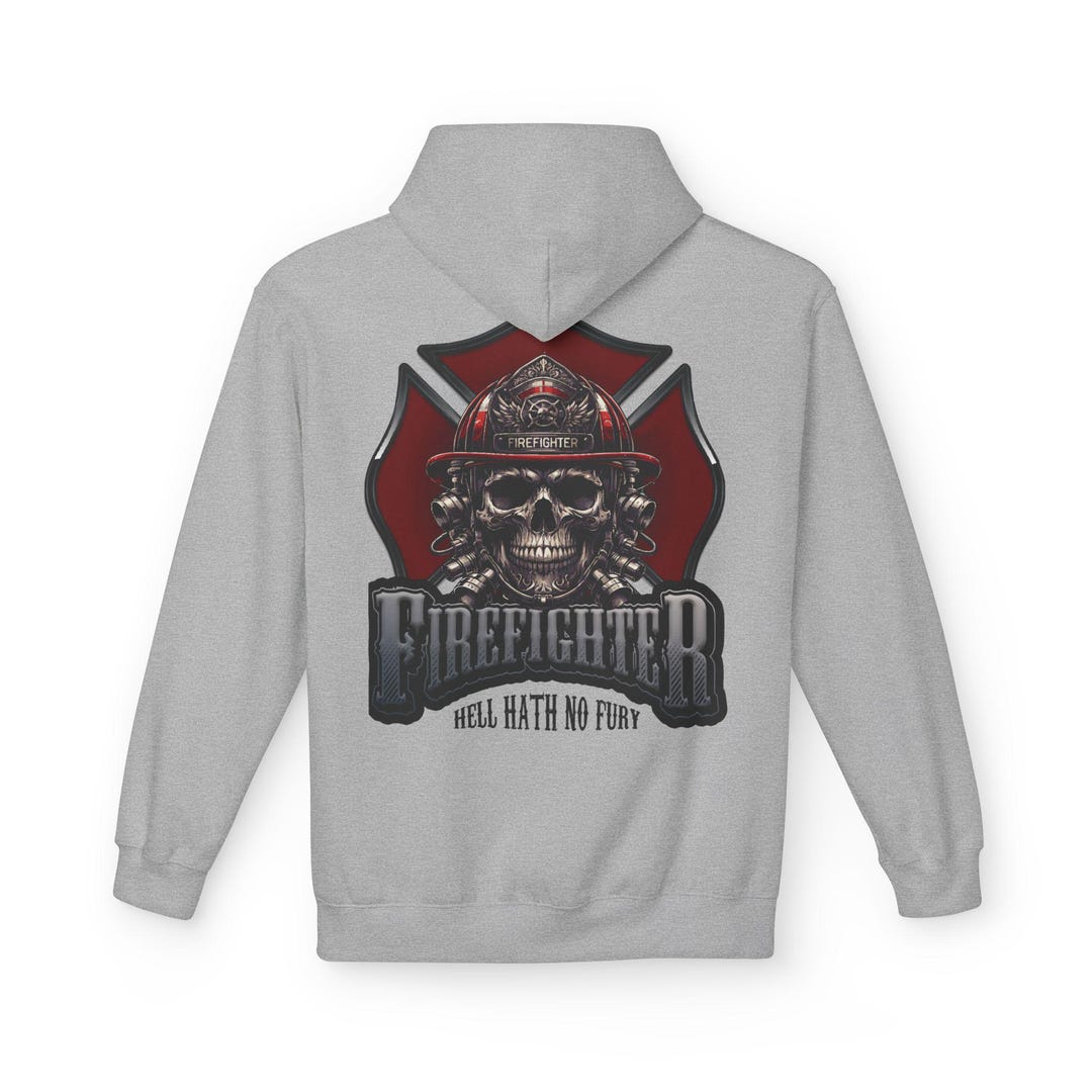 Hell Have No Fury Firefighter Hoodie | Fireman Pride - Etsy