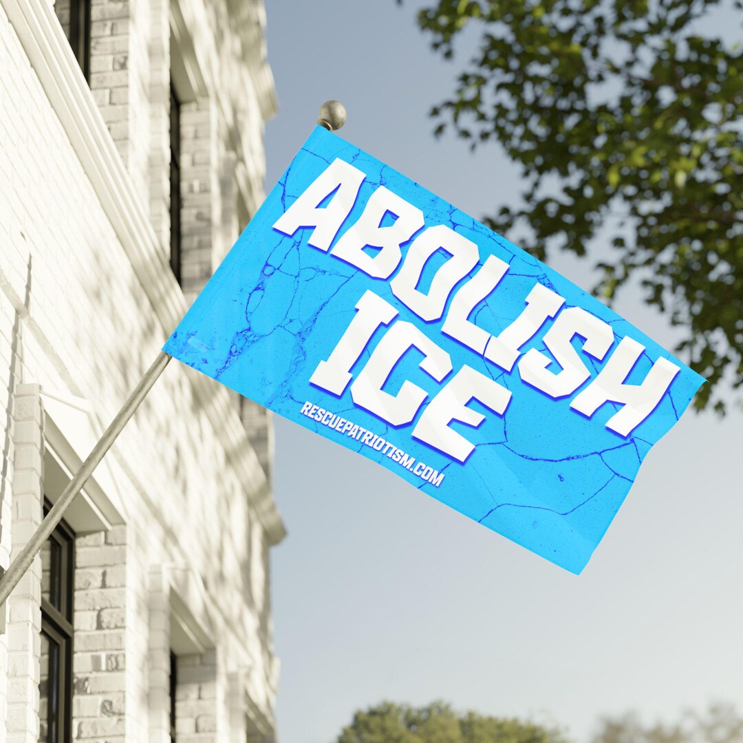 ABOLISH ICE, Anti-ice Flag, 60"x36" (5ft X 3ft) Flag - Etsy