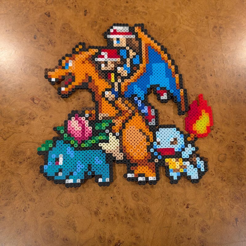 Perler Beads Charizard - Etsy