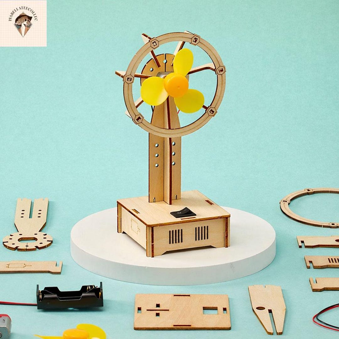 Personalized Electric Fan DIY Kit, STEM Educational Toy, Learn ...