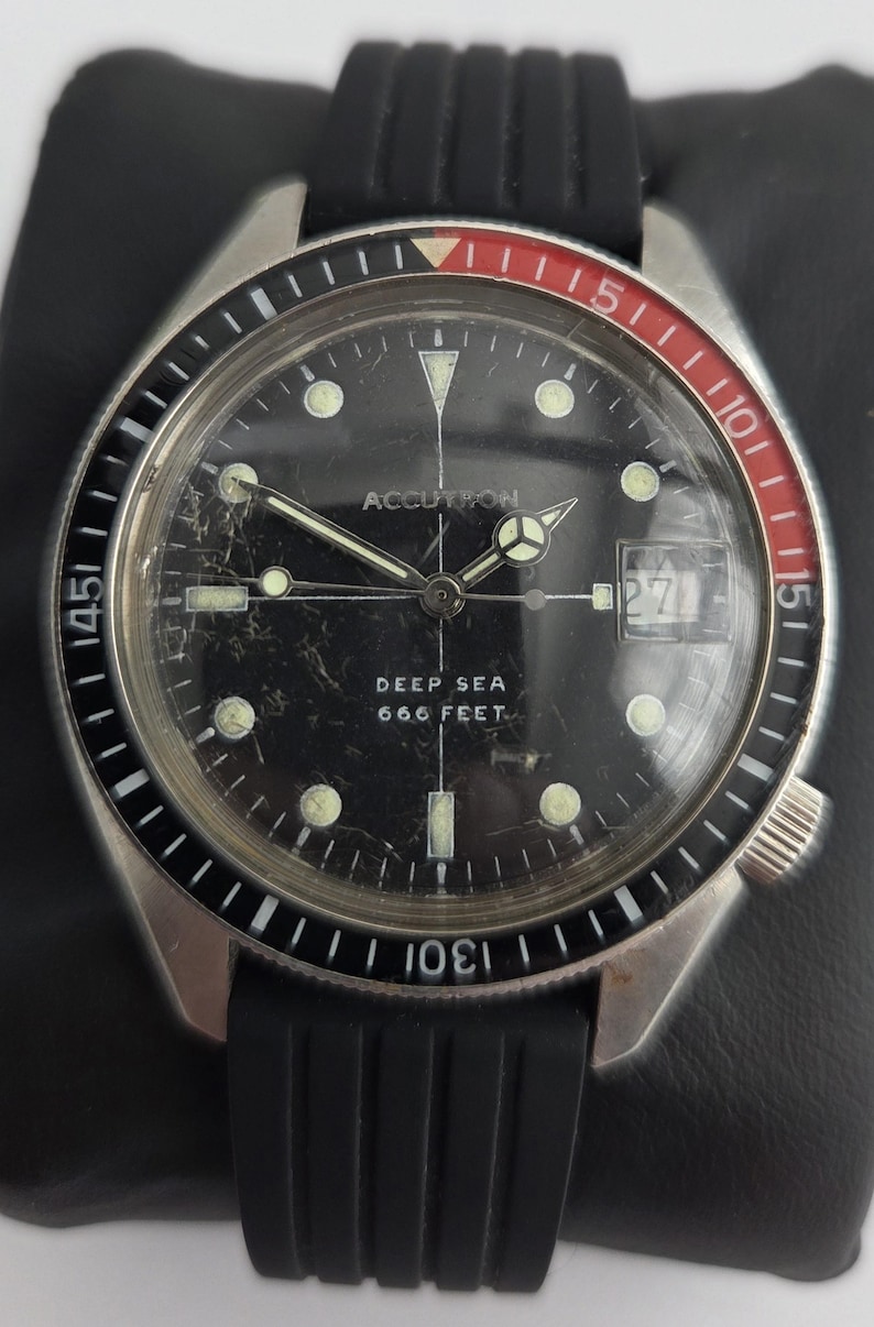 Very Rare 1969 Bulova Accutron Devil Diver Watch 118001 M9 - Etsy