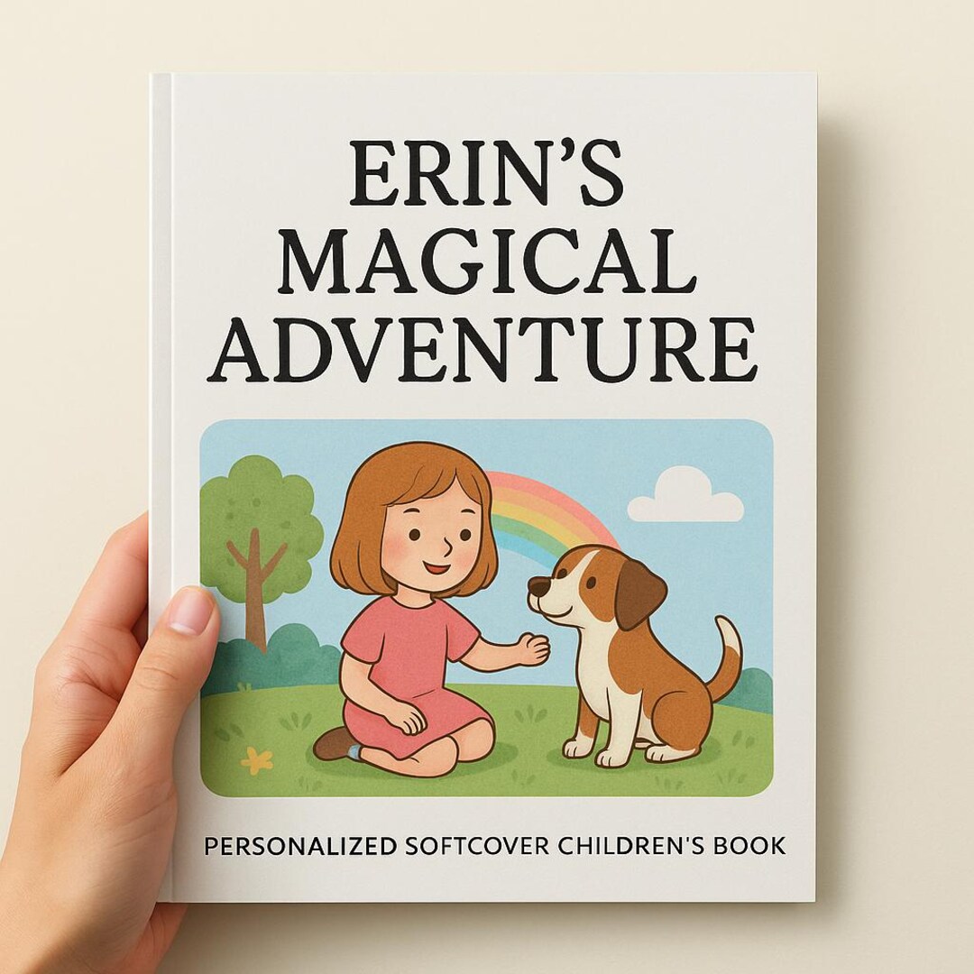 Personalized Softcover Children’s Book • Custom Story With Child’s Name ...