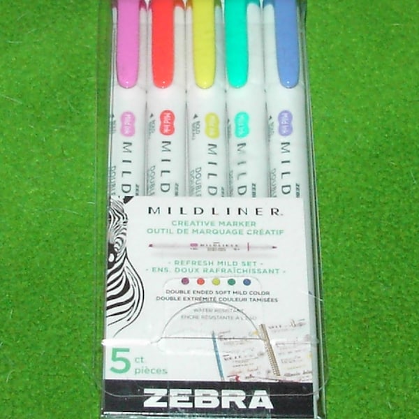 Mildliner Pens - Etsy