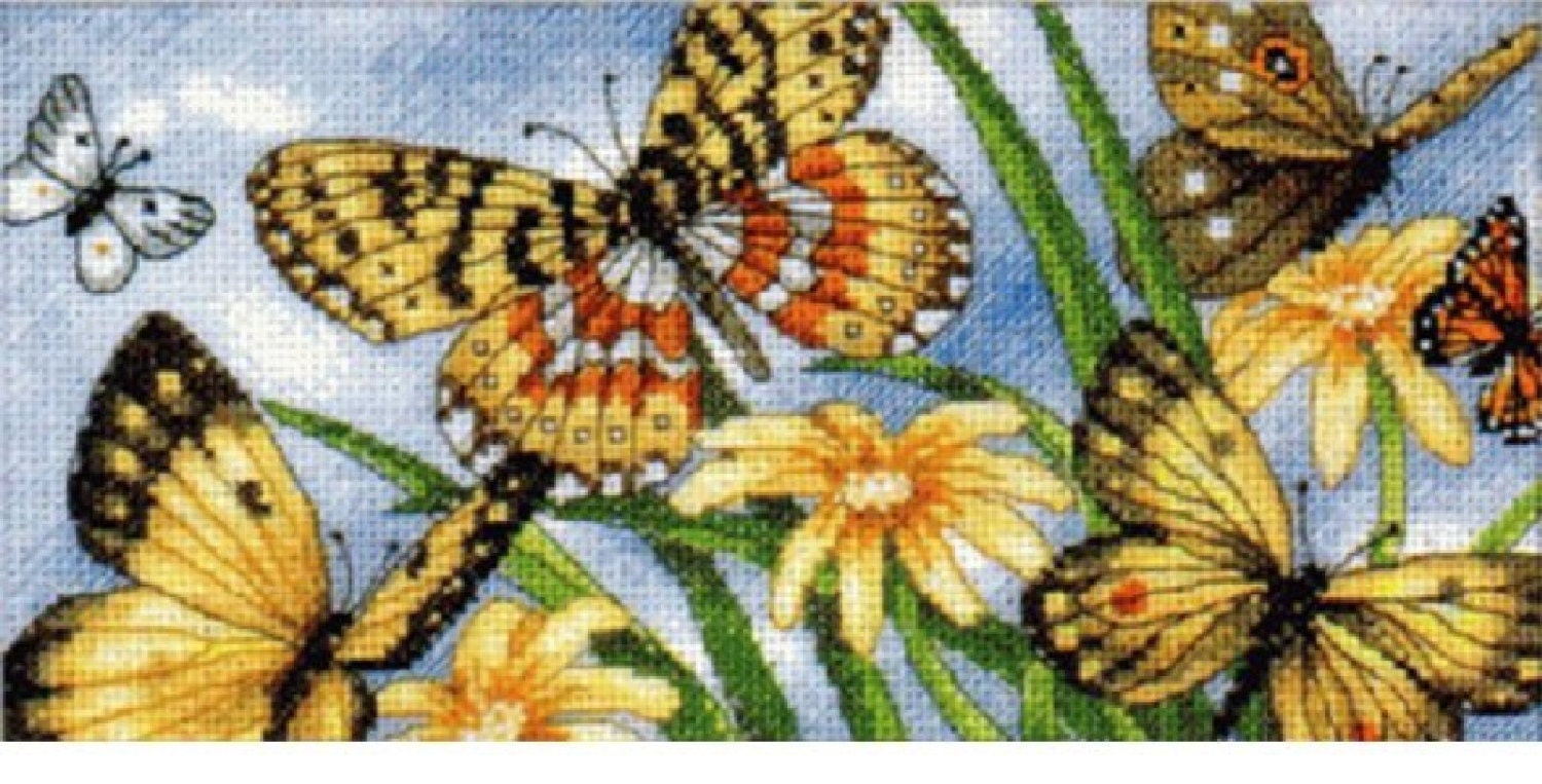 Counted Cross Stitch Pattern Only - Butterflies - Etsy