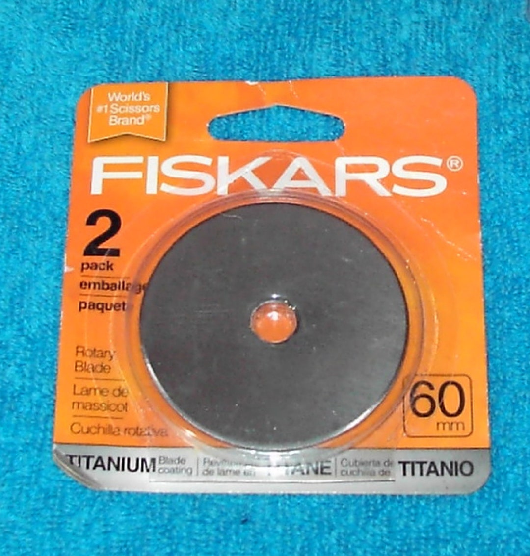 Fiskars Rotary Blades - 60 Mm - Two (2) Pack - Etsy