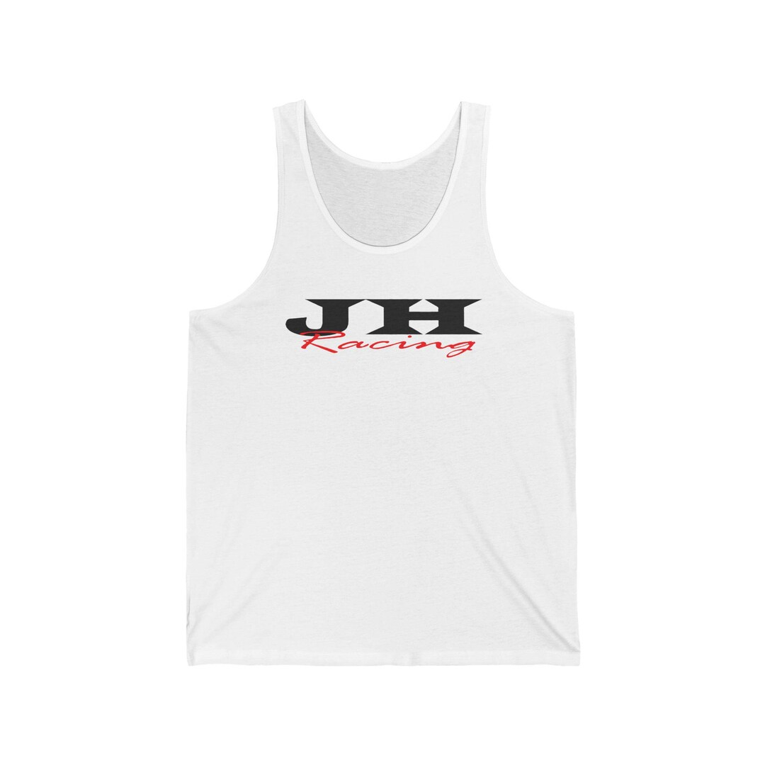 JH Racing Logo Tank | Face Portrait Tank - Etsy