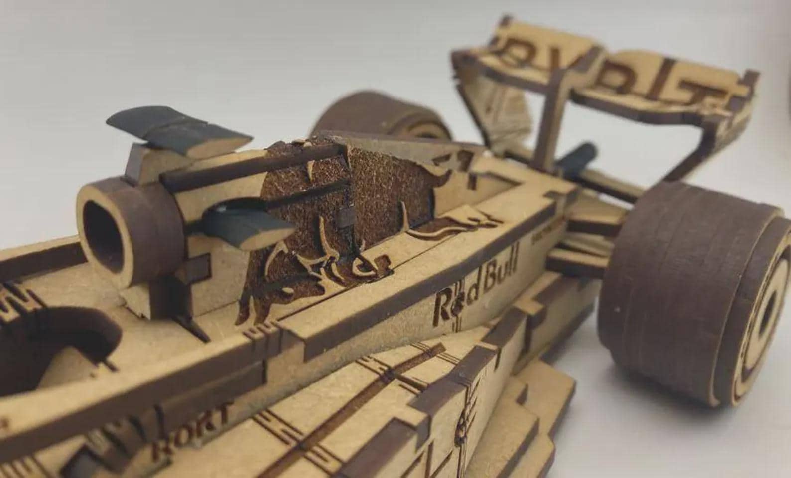 Laser Cut Formula 3D Wood Model Vector - SVG File (digital Download) - Etsy