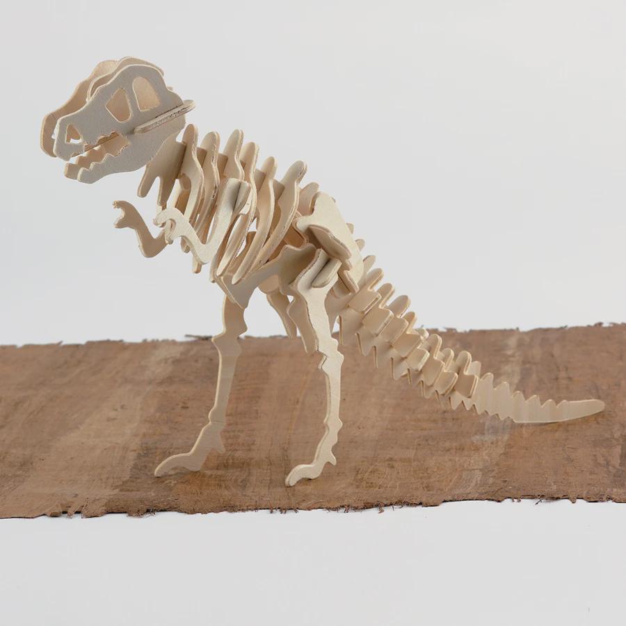 Laser Cut T-rex 3D Puzzle - SVG Files (digital Download) - Etsy