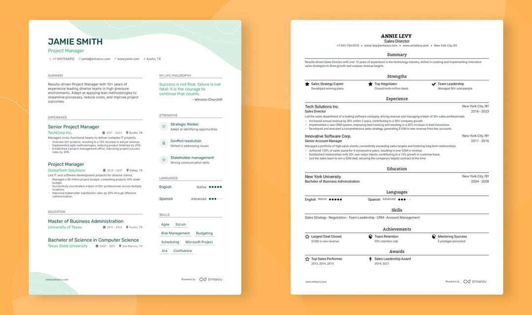 ATS Resume Templates Bundle | Word, Editable Job-specific Resumes - Etsy