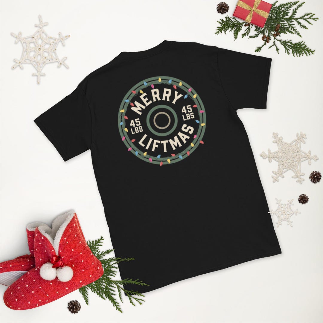 Merry Liftmas T-shirt – Christmas Gym Shirt - Etsy