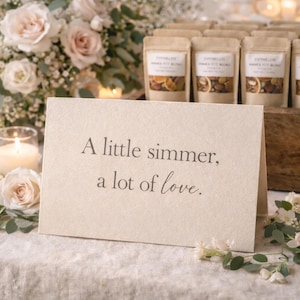 Custom Simmer Pot Kits for Wedding, Bridal Shower, Special Event Favors ...