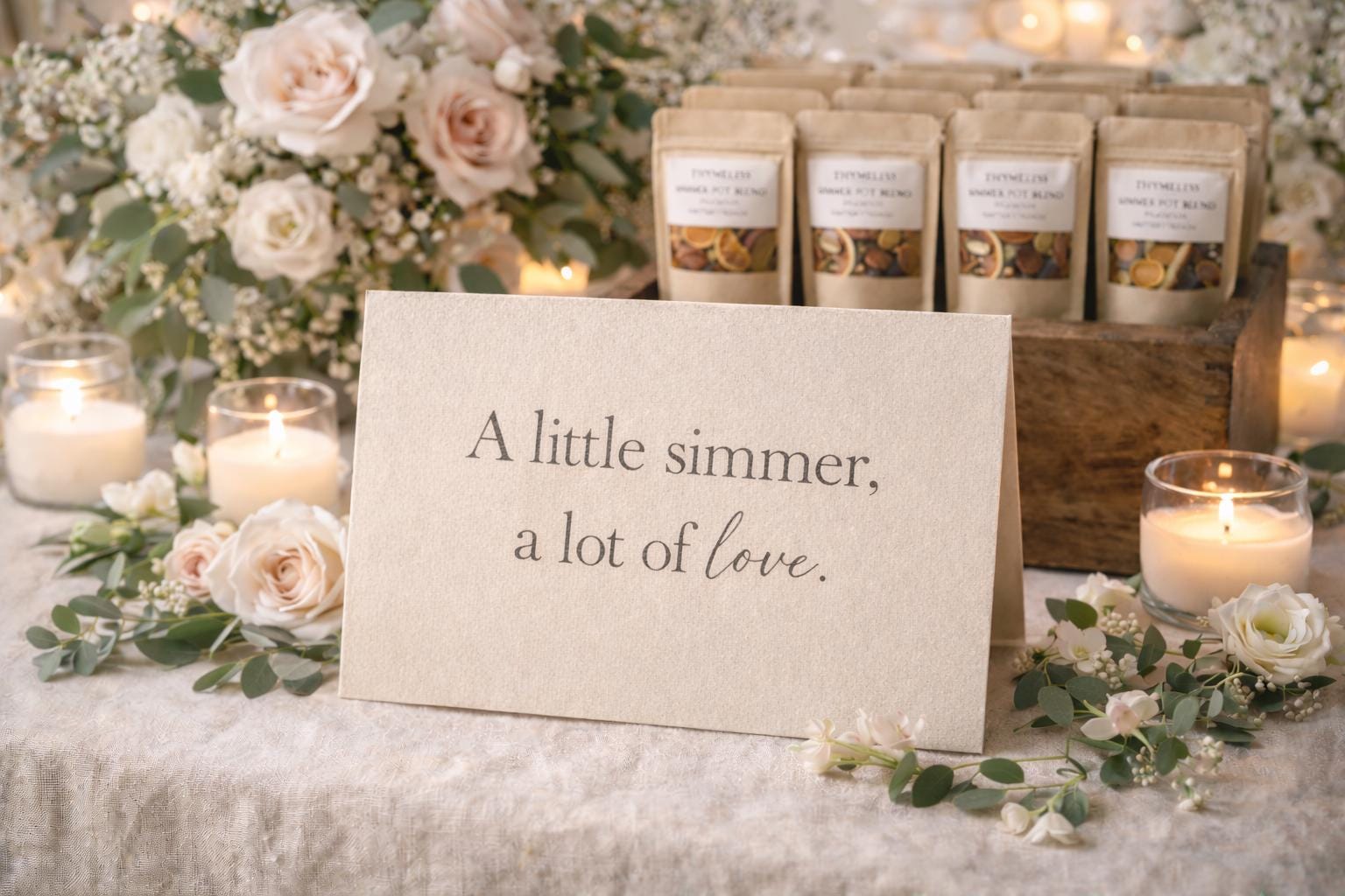 Custom Simmer Pot Kits for Wedding, Bridal Shower, Special Event Favors ...