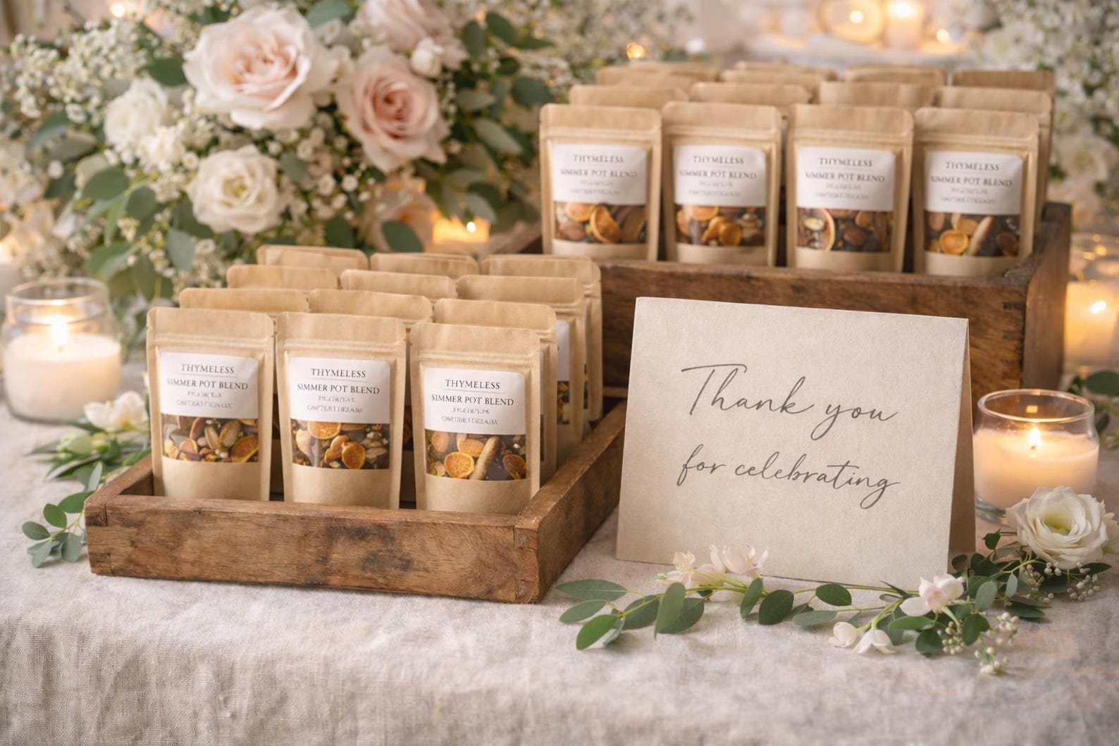 Custom Simmer Pot Kits for Wedding, Bridal Shower, Special Event Favors ...