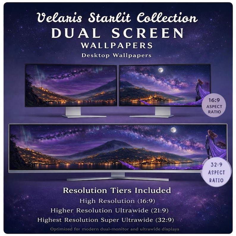 Velaris Desktop Wallpaper 4K: Night Court City of Starlight - Ultrawide ...