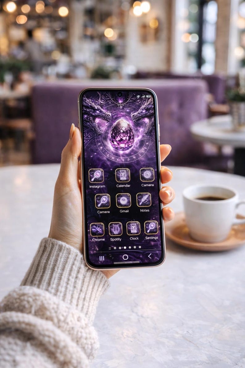 Dragon Rider Live Wallpaper: Basgiath War College Aesthetic - Violet ...