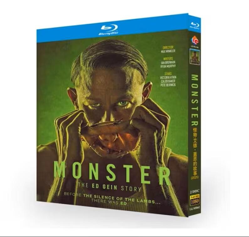 Monster: the Ed Gein Story Season 1 Bluray 2025 All Region 2 Disks New ...