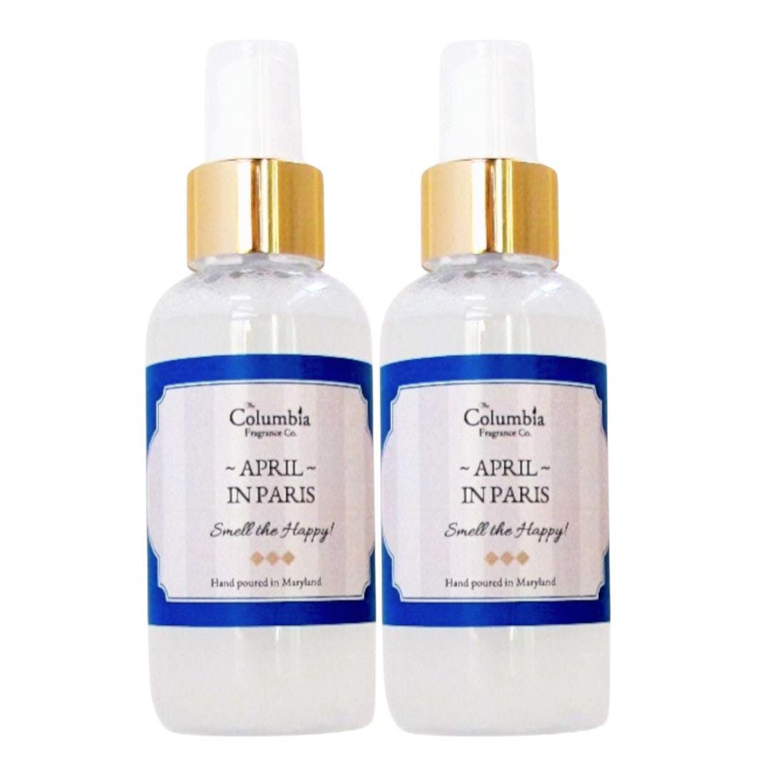 Lilac, Rose, Jasmine, April in Paris Fragrance Spray, 4 Oz, Set of Two ...